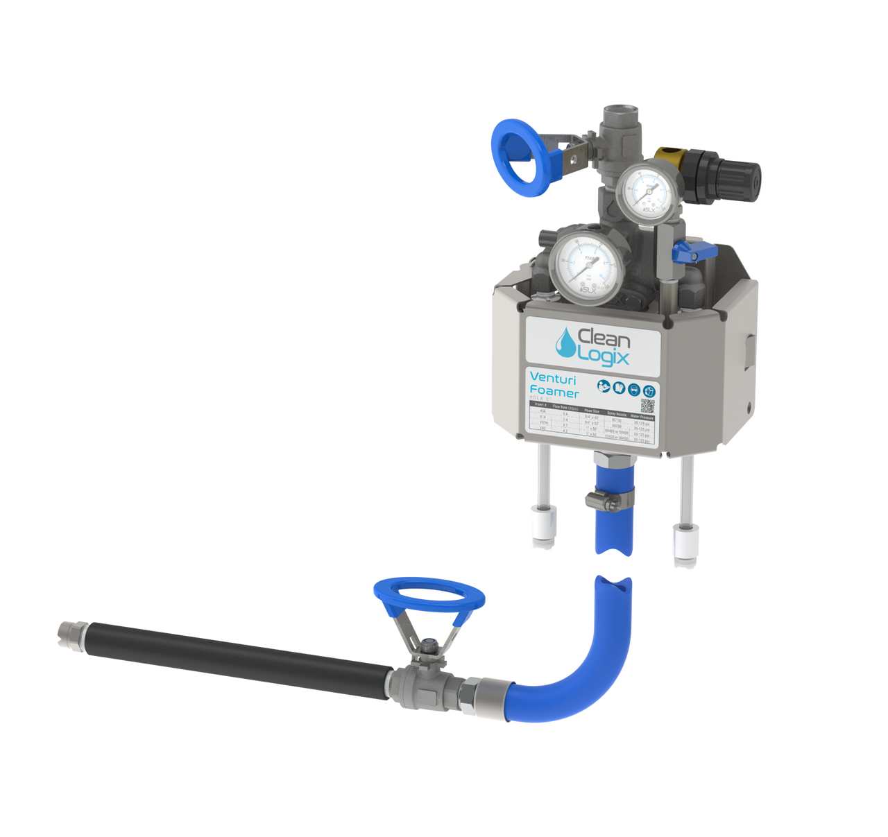 SLX Venturi Foamer, Single Station - Polypropylene