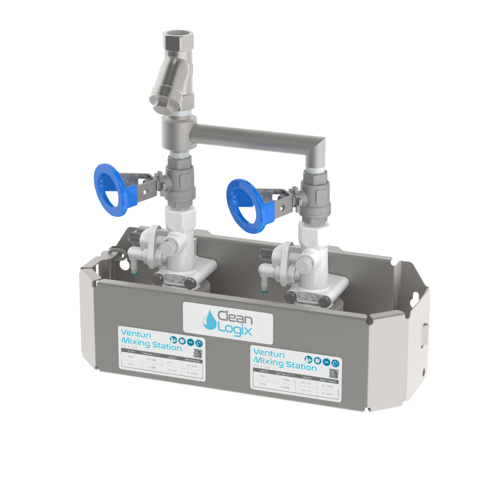 SLX Venturi Mixing Station, 2-Station - Polypropylene