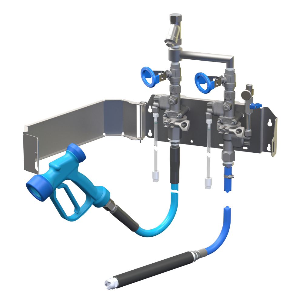 SLX Boosted Pressure Venturi Sanitize & Foam, 2-Station