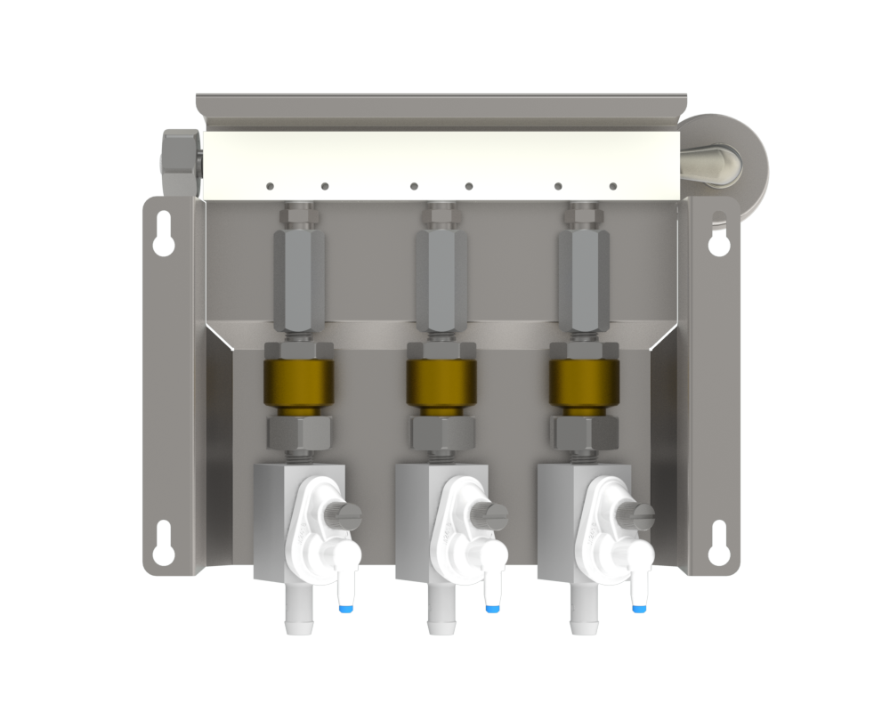 SLX Filling Station - Ball Valve, 3-Station, PP