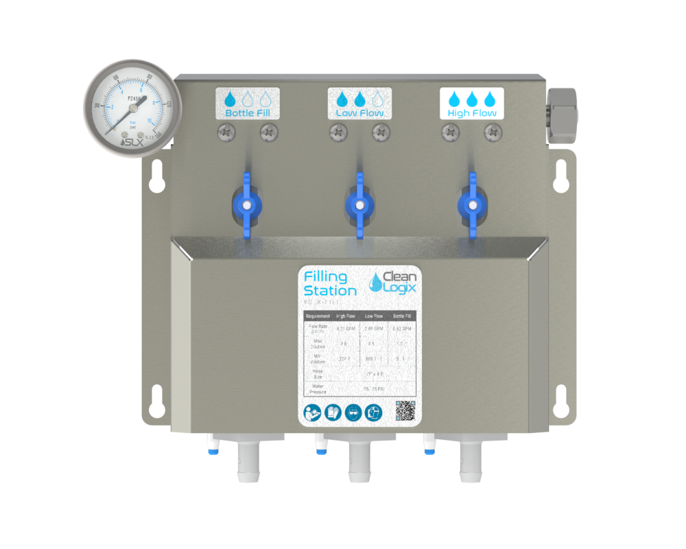 SLX Filling Station - Ball Valve, 3-Station, PP