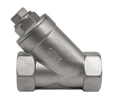 Y Strainer, 3/4" NPT, 316SS, 140 mesh (100 micron) - Clean Logix Store
