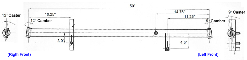 Sprint Car Front Axle Dimensions