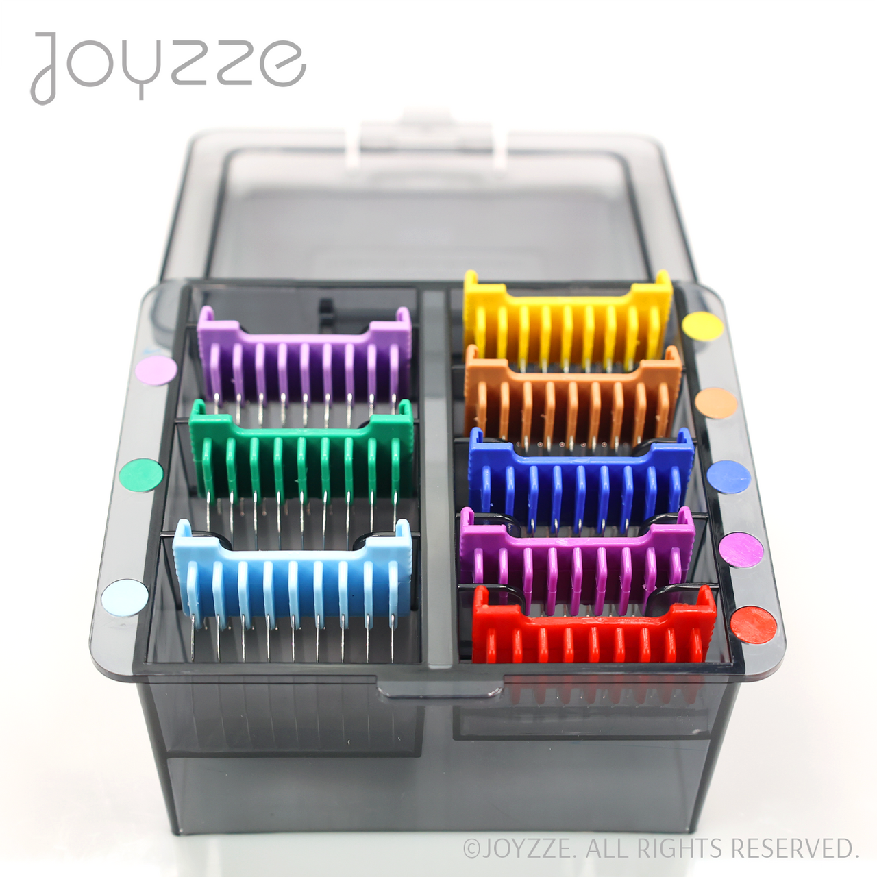 8 Piece Metal Comb Set | C Series | Joyzze™