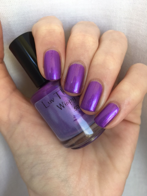 Wispy Violet Nail Polish - The All Natural Face