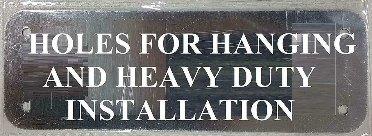 TEST AND DRAIN SIGN