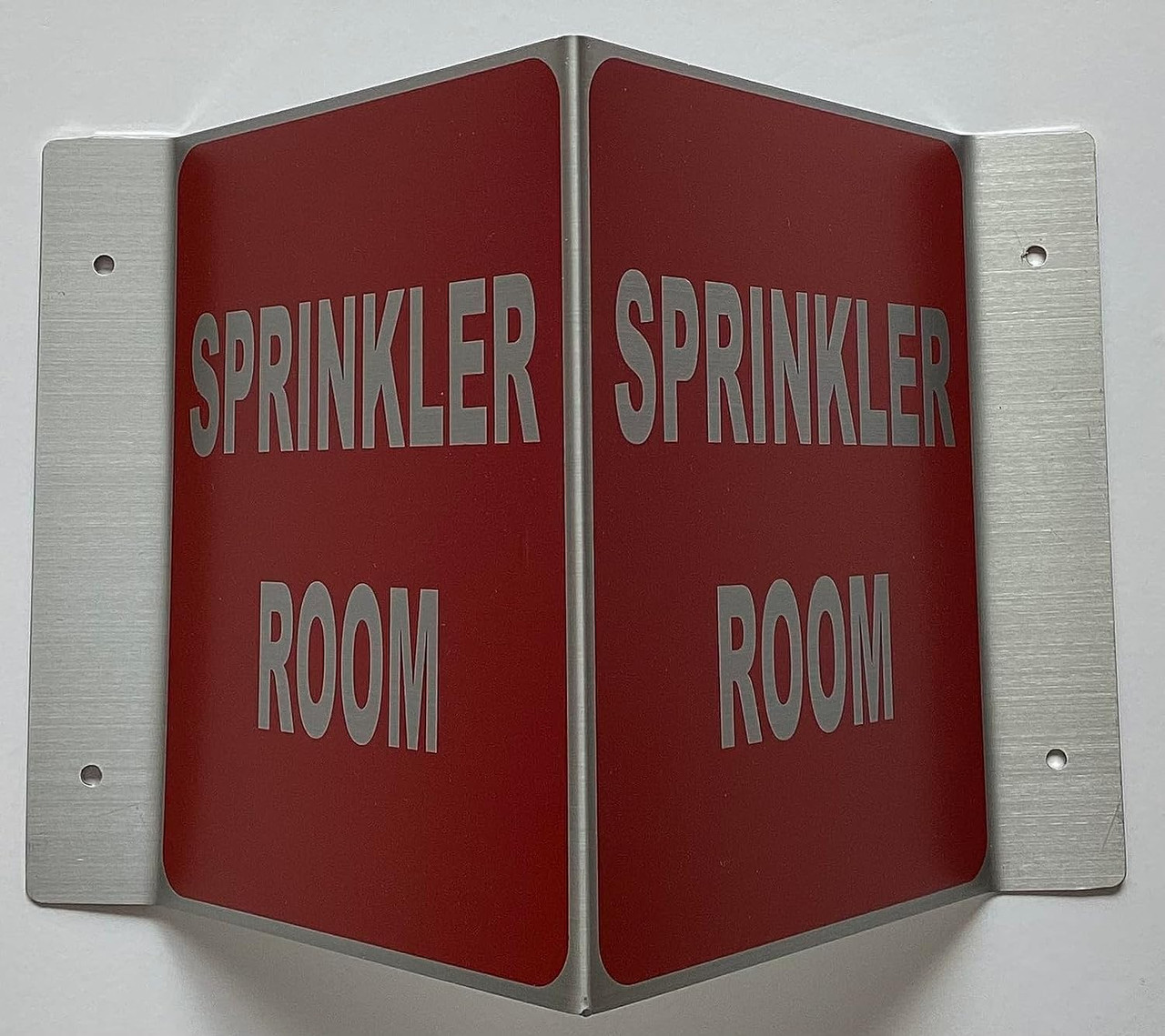 Corridor Sprinkler room sign-Sprinkler room Hallway sign