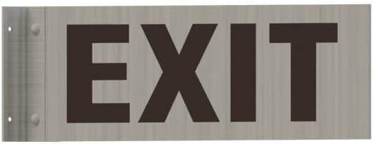 EXIT Sign -Two-Sided/Double Sided Projecting, Corridor and Hallway Sign ...