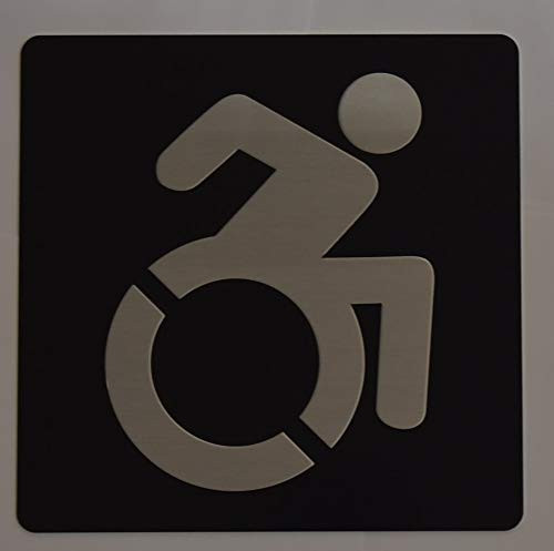 ADA International Symbol of Accessibility (ISA) Sign (Aluminium, 6x6 ...