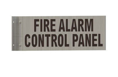 FIRE Alarm Control Panel Sign -FACP Sign -Two-Sided/Double Sided ...