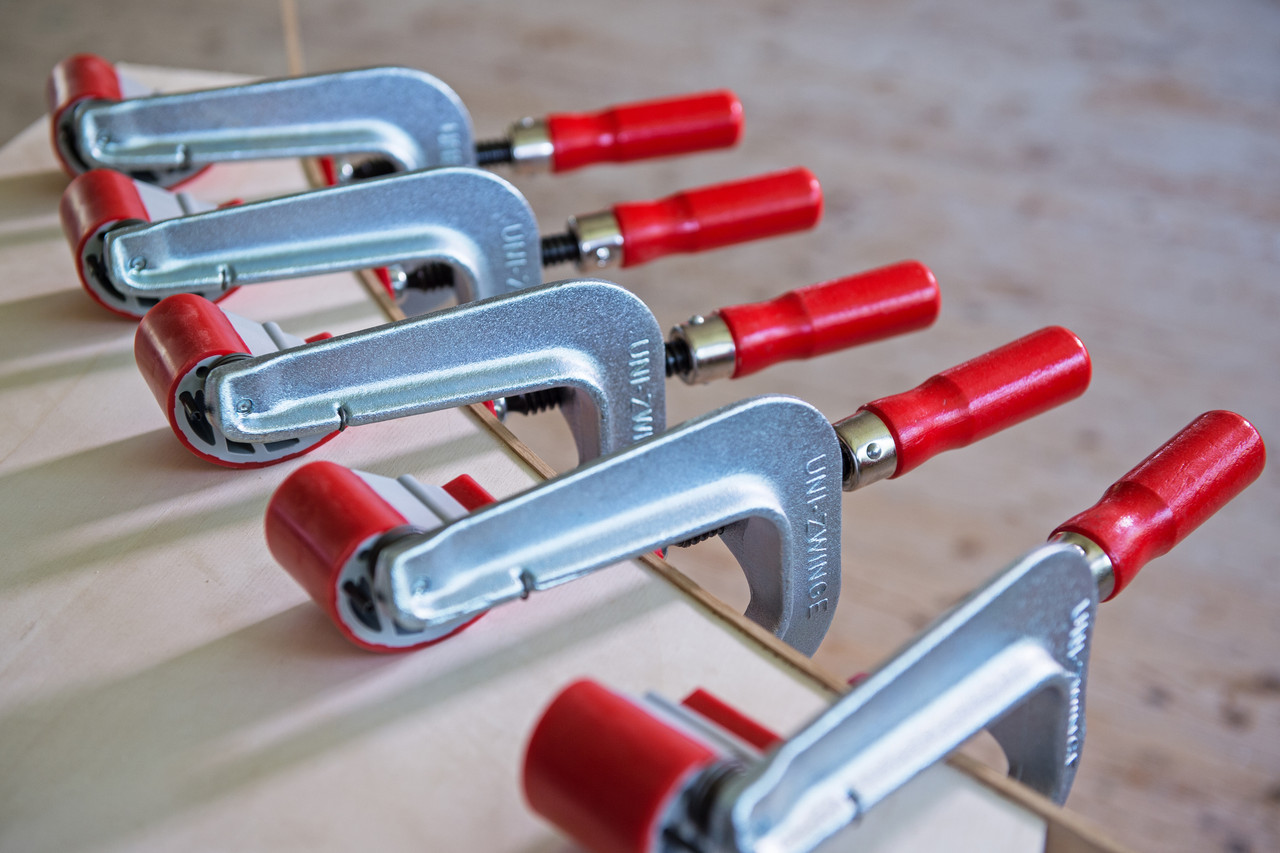 Edge Clamp UNI - forged steel 10 - 48mm (3/8" - 1 7/8") - Hoffmann-USA.com