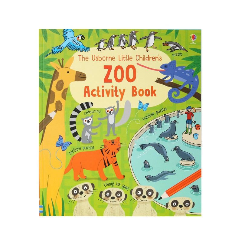 The Usborne Little Children's Zoo Activity Book