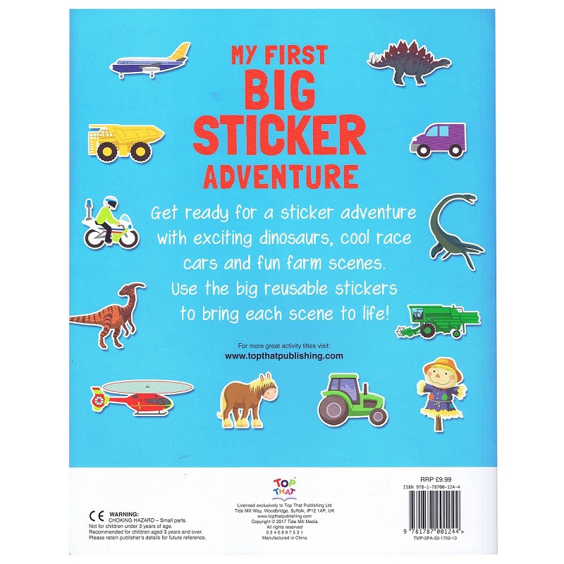 My Big Sticker Adventure Sticker Book