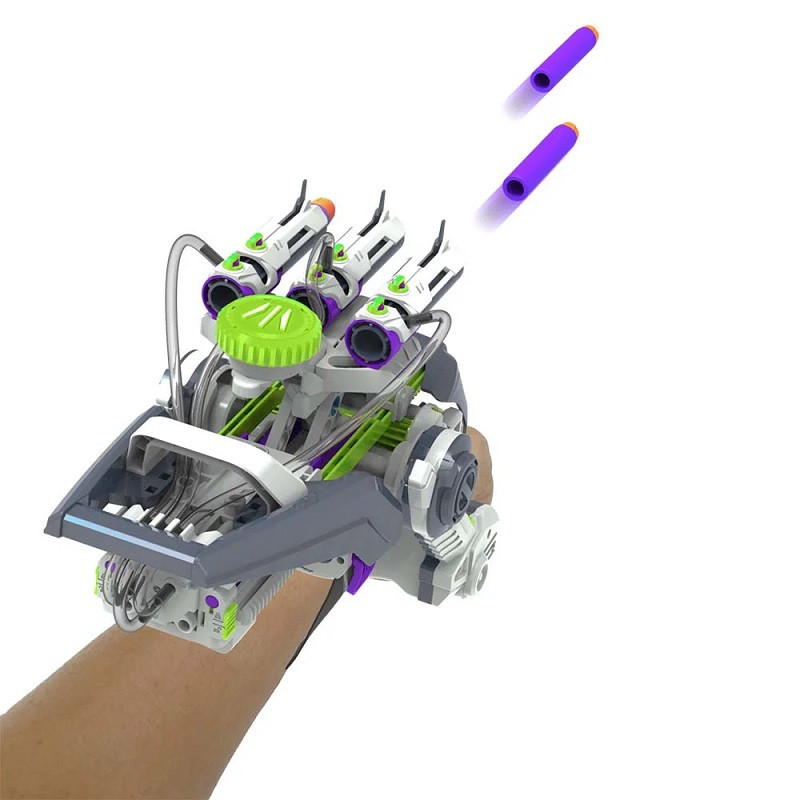 Ultra Bionic Blaster - Build a Robotic Glove that Shoots Foam Darts!