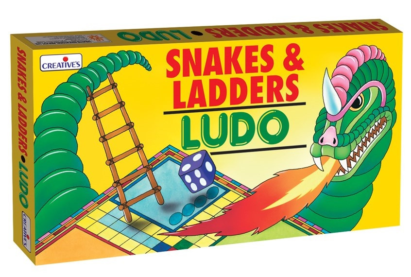 Creative's Snakes and Ladders Ludo