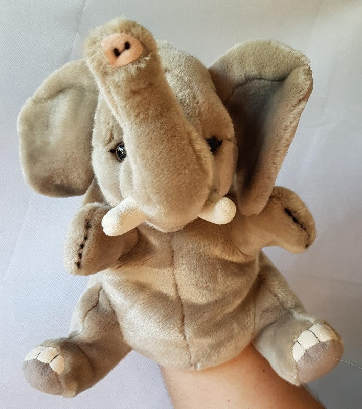 National Geographic Elephant Hand Puppet