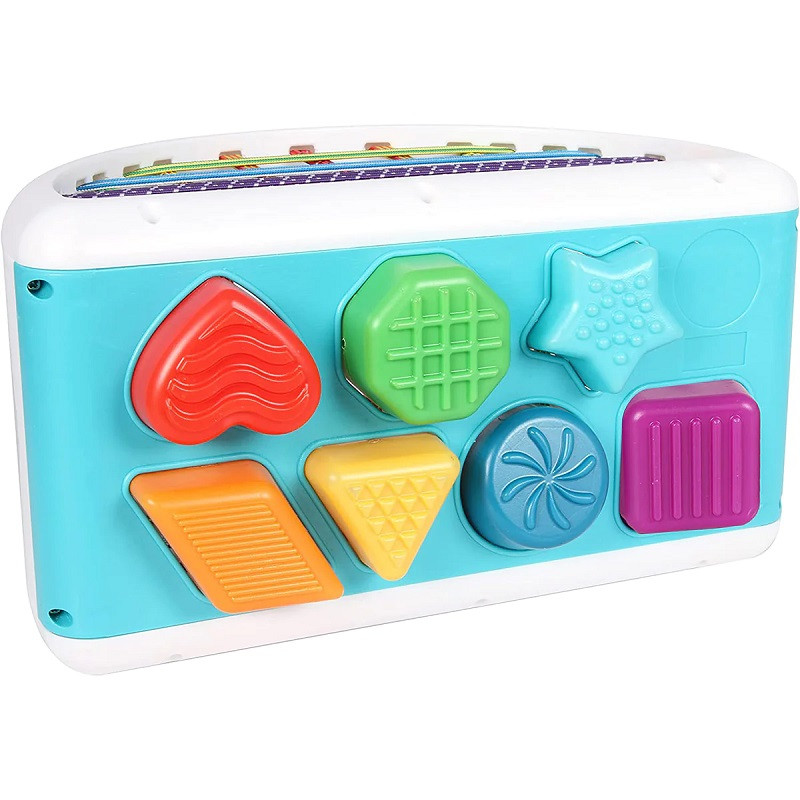 Sense & Grow Rock & Play Shape Sorter Toy