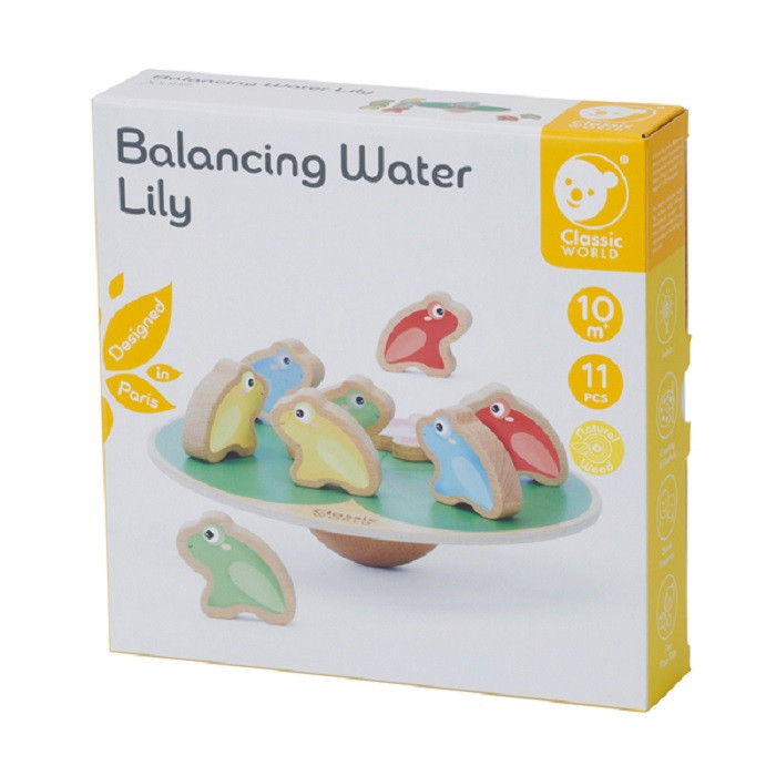 Classic World Wooden Balancing Water Lily Game