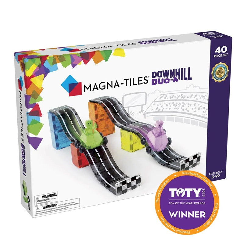 Magna-Tiles Downhill Duo Tiles 40 piece set