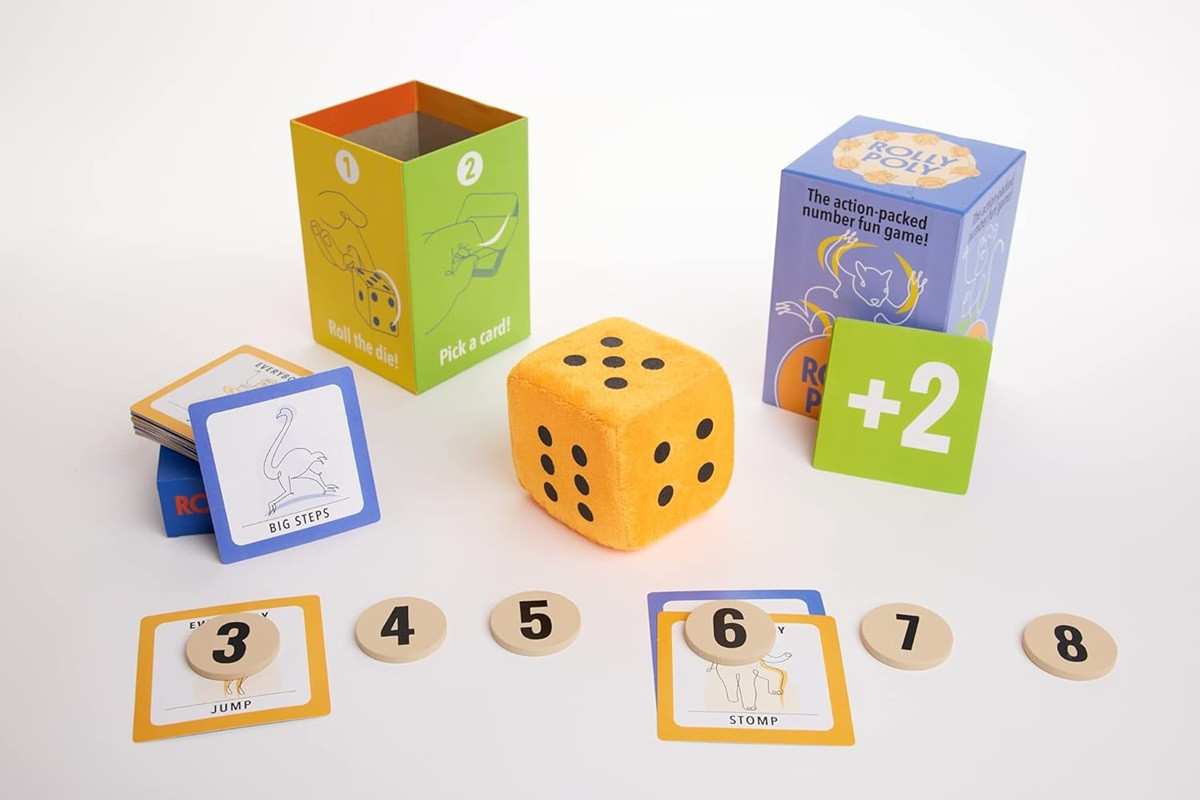 Math for Love Rolly Poly The Action-Packed Number Fun Game!