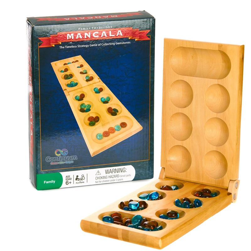 Family Traditions Wooden Mancala Game