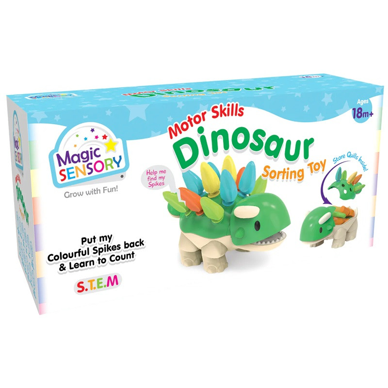 Magic Sensory Fine Motor Skills Dinosaur Sorting Toy