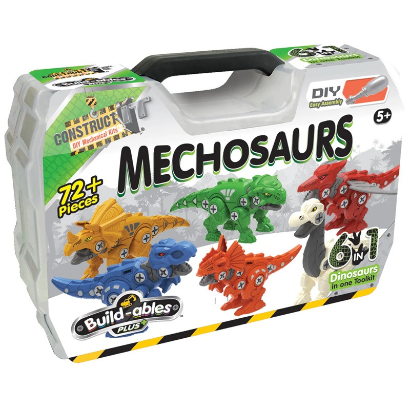 Buildables Mechosaurs 6 in 1 Build Mechanical Dinosaurs