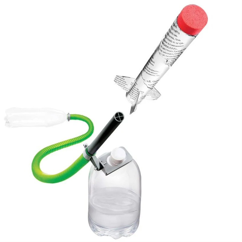 4m Green Science Green Rocket Build a Stomp Rocket