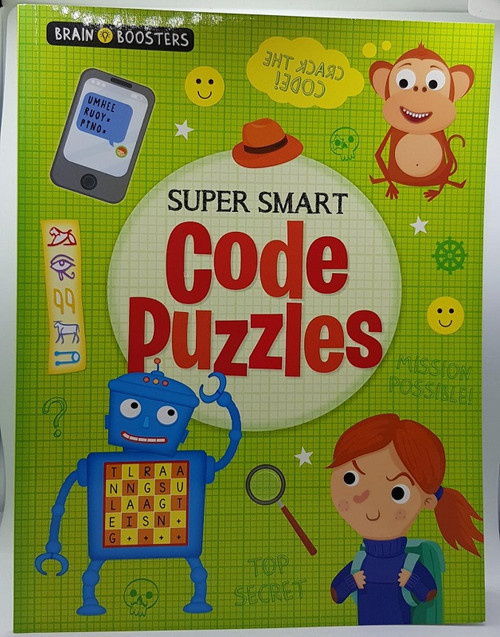 Super Smart Code Puzzles Book