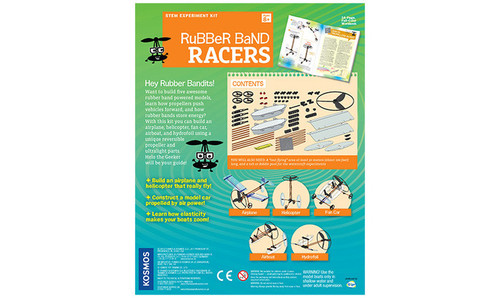 Thames Kosmos Rubber Band Racers Kit