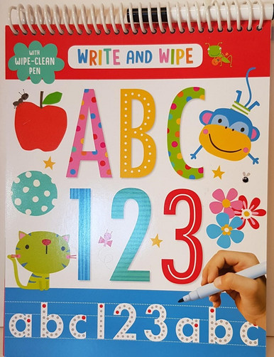 Write and Wipe ABC 123