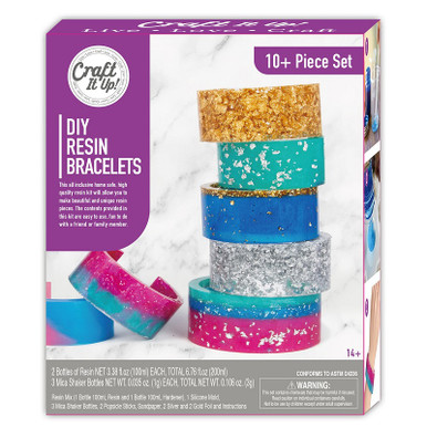 DIY resin Bracelets - 10 piece set