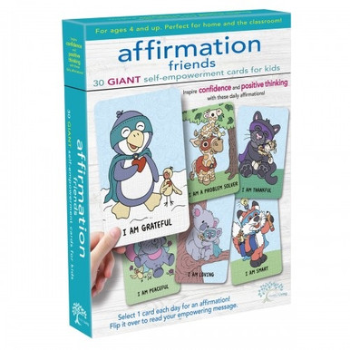 Affirmation Friends Self-Empowerment Cards For Kids