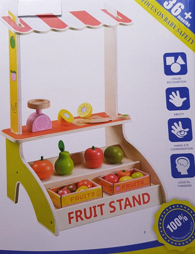 Wooden Fruit and Vegetable Stall Shop