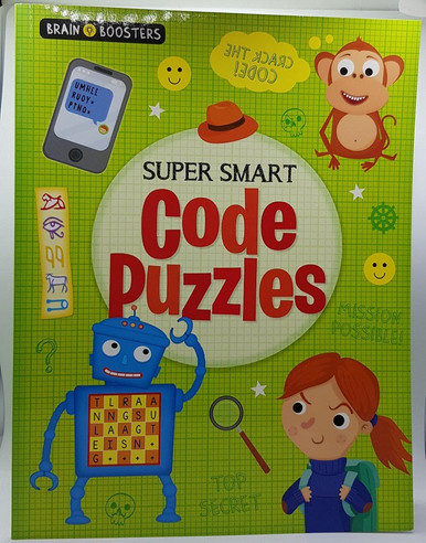Super Smart Code Puzzles Book