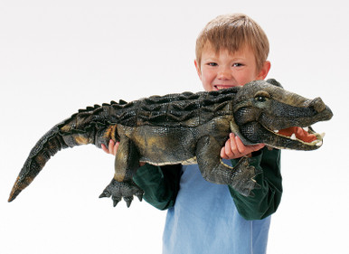 Folkmanis American Alligator Hand Puppet
