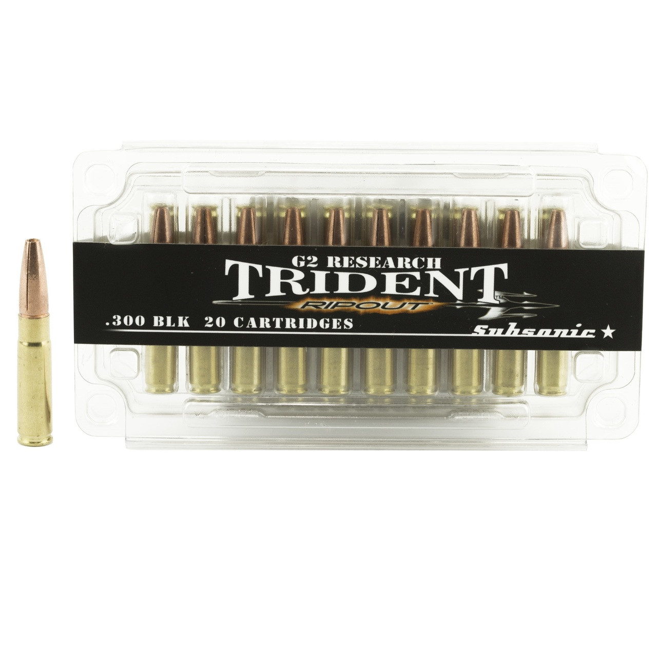 G2 Research RIP-OUT Trident .300 AAC Blackout Subsonic 200gr Expanding ...
