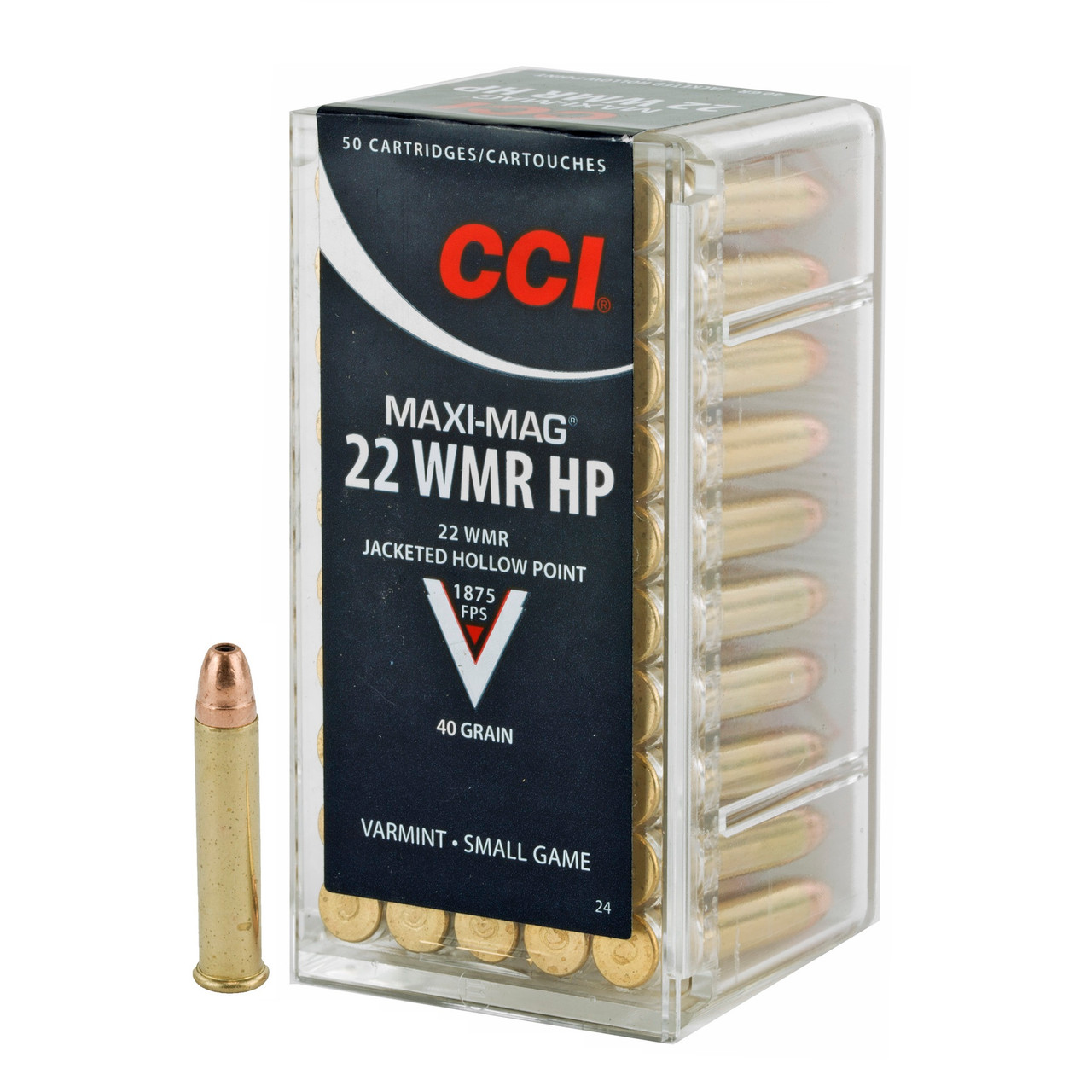 CCI Maxi-Mag .22 Winchester Magnum Rimfire (.22 WMR) 40gr Jacketed ...