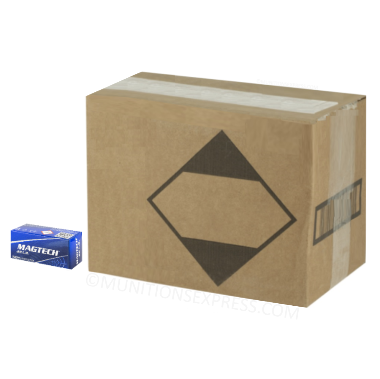 MAGTECH Standard Velocity .22 Long Rifle (.22 LR) 40gr Lead Round Nose ...