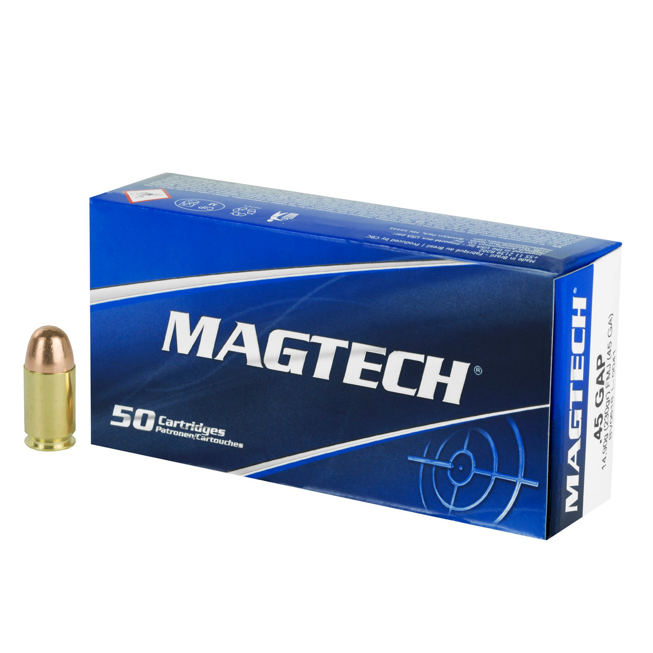 MAGTECH Sport .45 GAP 230gr Full Metal Jacket 50/Box - MUNITIONS EXPRESS