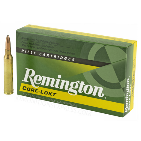 Remington Core-Lokt 7mm Remington Magnum Ammo 175gr Core-Lokt Pointed ...