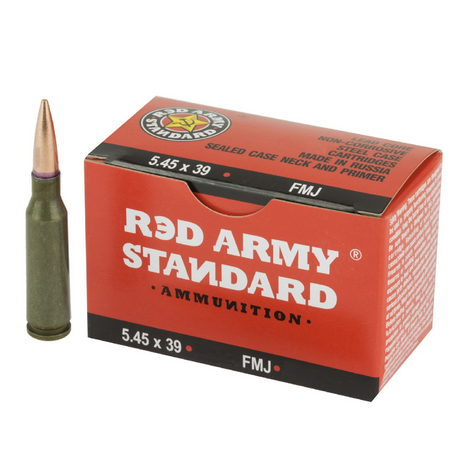 Century Arms Red Army Standard 5.45x39mm 60gr Full Metal Jacket 30/Box ...