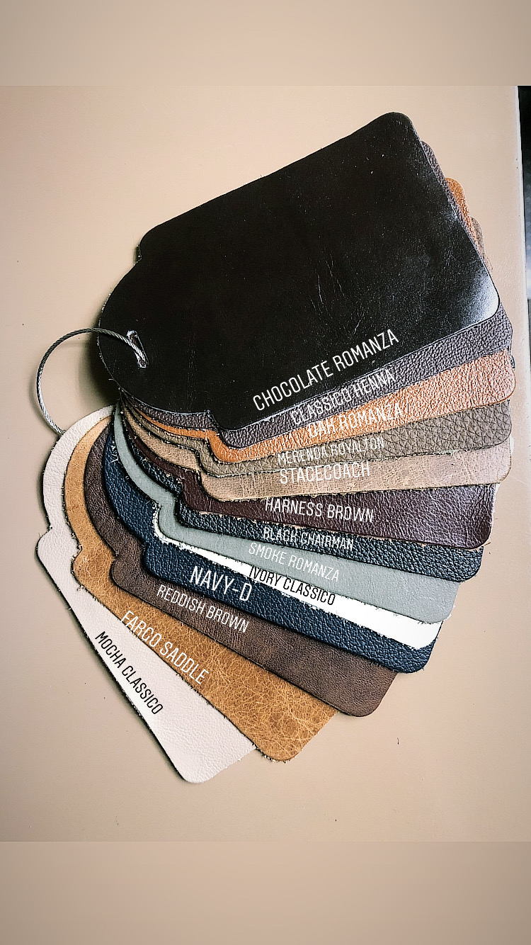 Designer Series Swatches 2020 - TLT Leather