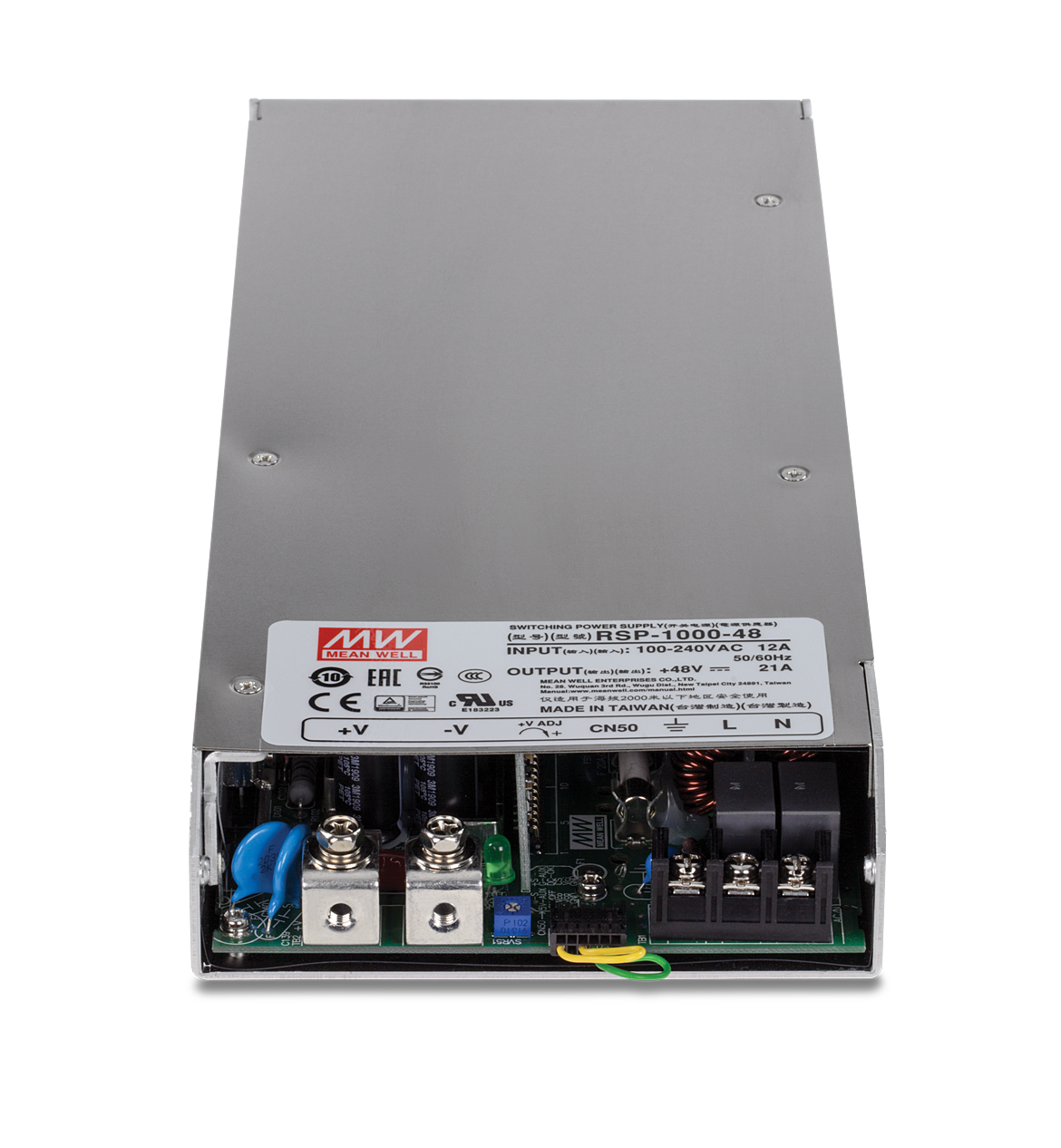 48V 1000W 21A AC to DC Industrial Power - TI-RSP100048 | BLVS