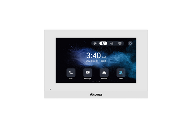 7 Inch White Android Monitor - White (C316S White) | BLVS