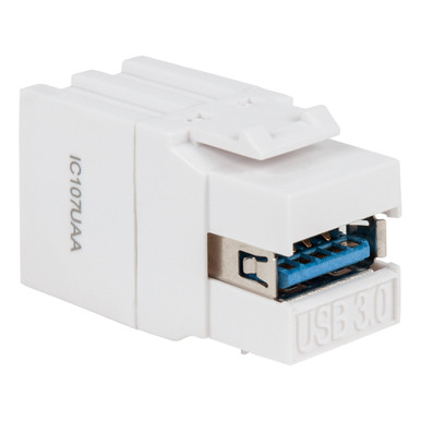 MODULE, USB,TYPE A, FEMALE TO FEMALE, WH - IC107UAAWH | BLVS