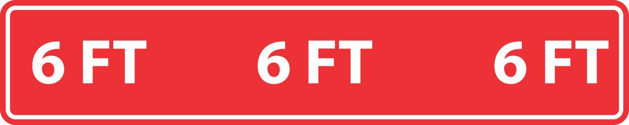 "6FT" Queue & Crowd Control Markers - TECH ED SAFETY