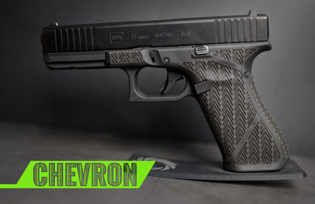 Glock Frame Laser Stippling Full Wrap