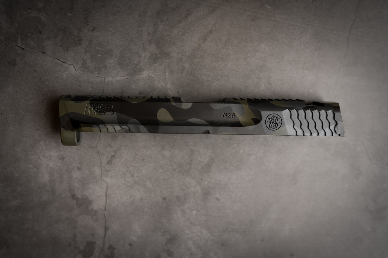 Camo Cerakote Slide Finish