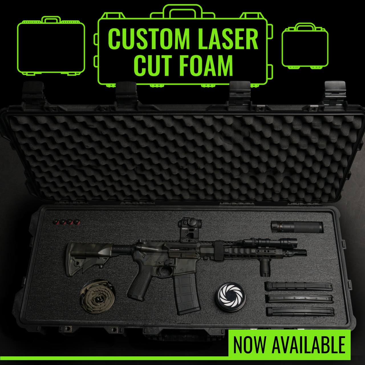 Standard Pistol Case Foam
